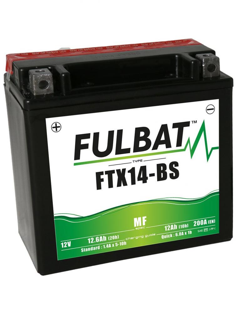 Akumulátor FTX14-BS (YTX14-BS) FULBAT MF | JJ Moto - skútre, štvorkolky ...